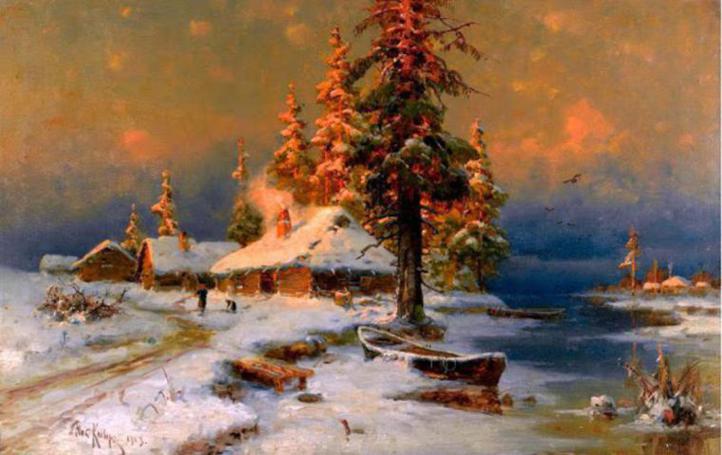 Julius Klever Yulievich Landscape Paintings - Fine Art Blogger