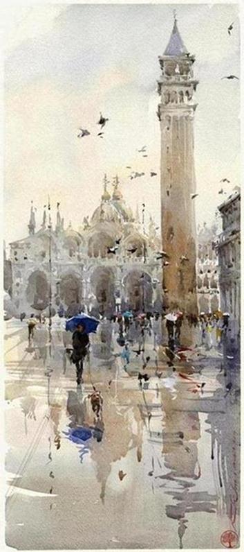 Igor Sava Watercolor Paintings - Fine Art Blogger