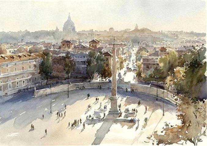 Igor Sava Watercolor Paintings - Fine Art Blogger
